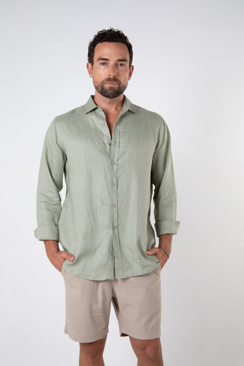 MONTOYA SHIRT - SAGE – Annex